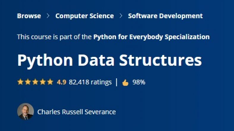 University Of Michigan Coursepython Data Structures Certification 3c