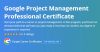 Google Project Management: Professional Certificate