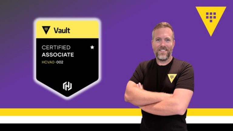 HashiCorp Certified: Vault Associate 003 (w/ Hands-On Labs) [Coupon]