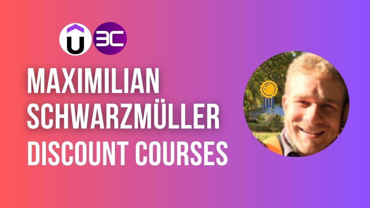 Maximilian Schwarzmüller Courses & Coupons | React, Angular, Node.js